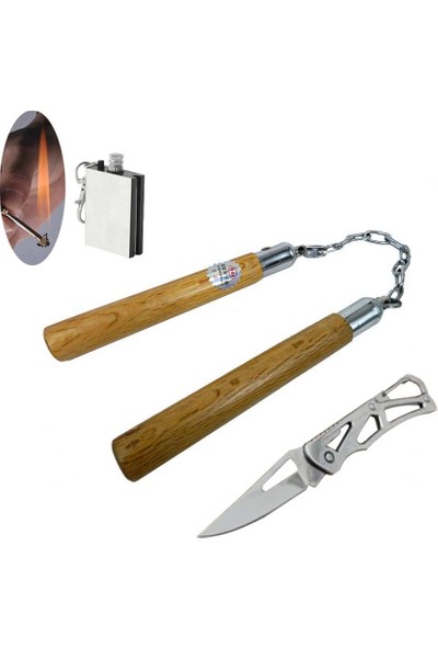 Alsepeteavm Ahsap-21 cm Ahşap Mınçıka Seti SLN822