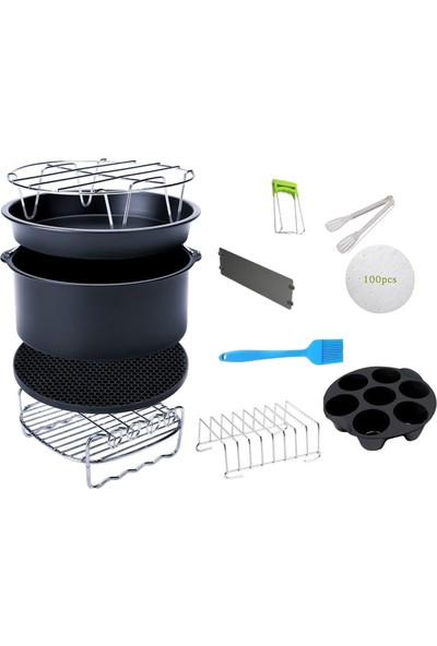 Baosity Hava Fritözü için Barbekü Aksesuarları - Çok Renkli (Yurt Dışından)