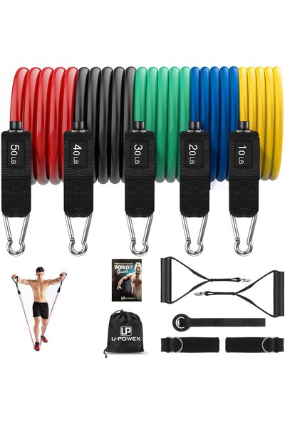 5 Adet 150LBS Dirençli Bant Seti (Yurt Dışından)