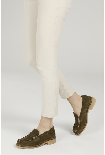 Nine West Kanıe2 1pr Haki Kadın Loafer