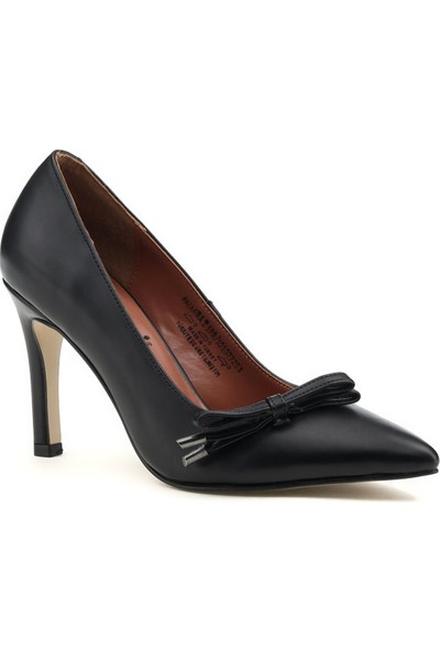 İnci Palmıra.z 1pr Siyah Kadın Gova Ayakkabı