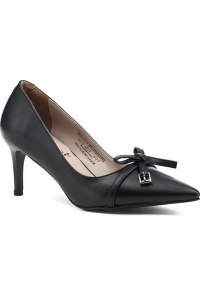 İnci Ranchı.z 1pr Siyah Kadın Gova Ayakkabı