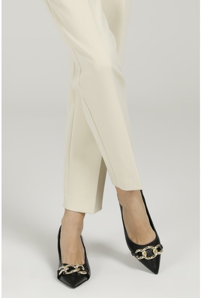 İnci Mendy.z 1pr Siyah Kadın Gova Ayakkabı