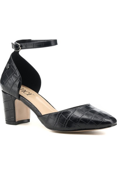 İnci Catle.k.z 1pr Siyah Kadın Gova Ayakkabı