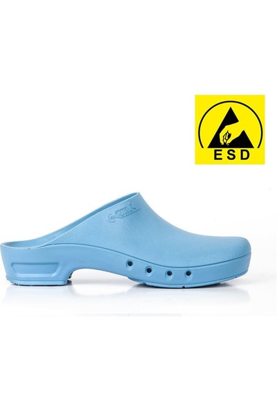 Byguru Steril Edilebilir Antistatik Ameliyathane Terliği - Açık Mavi