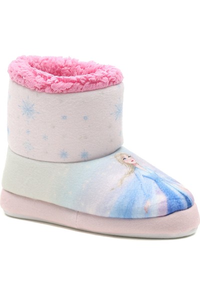 Frozen YENIS.F1PR Pembe Kız Çocuk Panduf