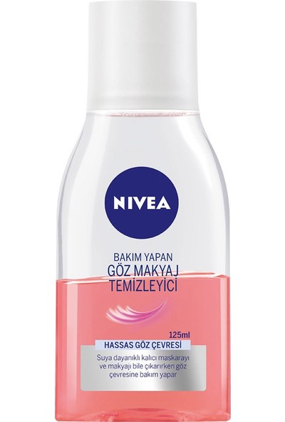 Nivea Göz Makyaj Temizleyici 125 ml Makyaj Uzmanı Çift Fazlı C Vitamini
