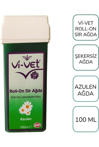 Vi-Vet Azulen Roll-On / Kartuş Sir Ağda Vi-Vet Azulen Roll-On / Kartuş Sir Ağda
