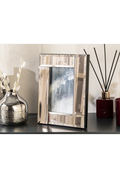 English Home Audrey Aynalı Çerçeve 10X15 cm Füme