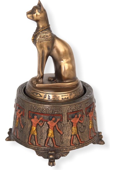 Rakun Home Bastet Figürlü Müzik Kutusu