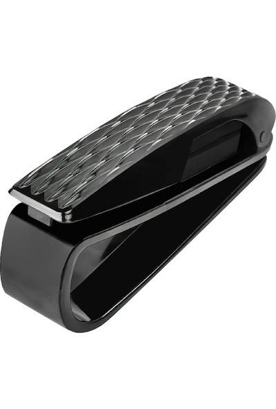 Automix Oto Gözlük Tutucu Siyah Karbon Kaplama