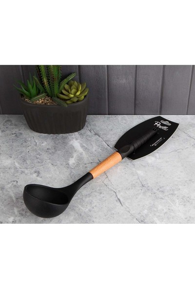 Perotti Aknur Plastik-Silikon Kepçe Siyah