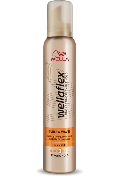 Wellaflex Curls & Waves Bukle Belirginleştirici Saç Köpüğü 200 ml