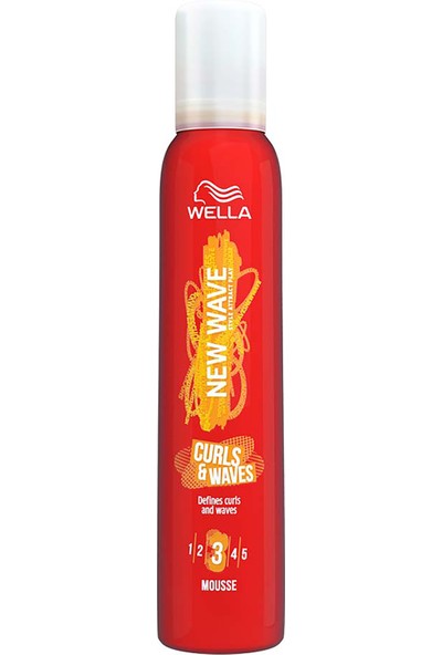 Wella New Wave Curl Waves Bukle Köpük 200 ml Wella New Wave Curl Waves Bukle Köpük 200 ml