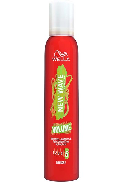 Wella New Wave Volume Köpük 200 Ml> Wella New Wave Volume Köpük 200 Ml>