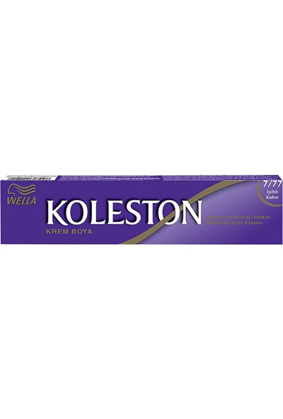 Koleston Tüp Boya 7-77 Işıltılı Kahve Koleston Tüp Boya 7-77 Işıltılı Kahve