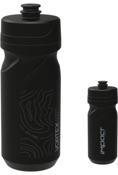 Impact Bisiklet Suluk Matara Siyah 600 ml Impact Vortex 600 Impact Bisiklet Suluk Matara Siyah 600 ml Impact Vortex 600