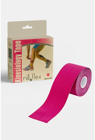 Nill Flex Nillflex Kinesio Ağrı Sporcu Bandı Pembe Nill Flex Nillflex Kinesio Ağrı Sporcu Bandı Pembe