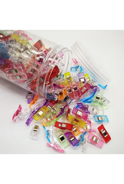 Koza Fermuar Kumaş Mandalı 10'lu