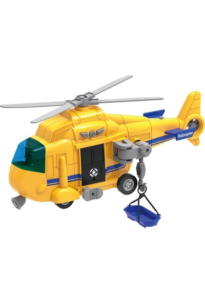 Vardem Sesli Işıklı Helikopter Sarı