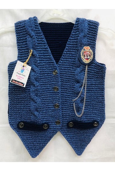 Gümüş Düğme My Style Efe Yeleği