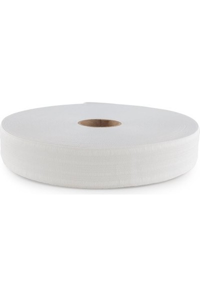 Koza Fermuar 4cm Beyaz Lastik 25 Metre Koza Fermuar 4cm Beyaz Lastik 25 Metre