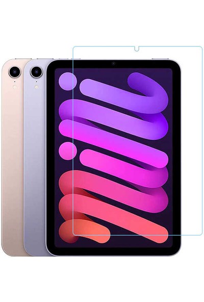 Case 4u Apple iPad Mini 2021 (6.nesil) Cam Ekran Koruyucu Tablet Esnek Blue Nano Case 4u Apple iPad Mini 2021 (6.nesil) Cam Ekran Koruyucu Tablet Esnek Blue Nano
