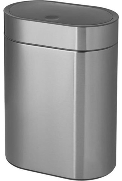 İkea Dokunmatik Çöp Kutusu Meridyendukkan Gri , 4 Lt , Paslanmaz Çelik Ikea
