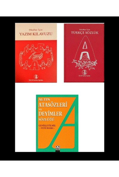 Türk Dil Kurumu Yayınları Sözlük Seti