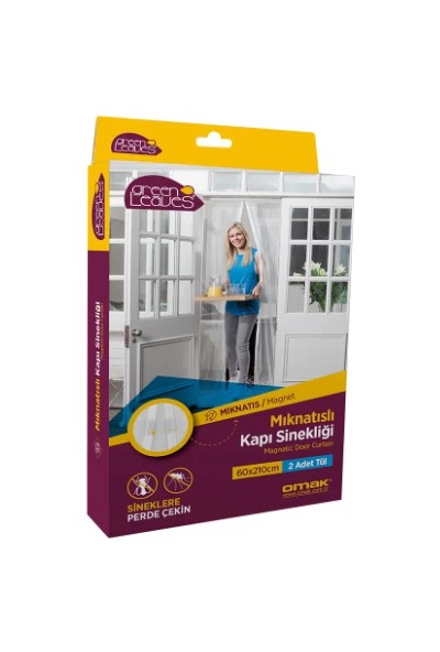 ACY Manyetik Mıknatıslı Kapı Sinekliği 120X210 cm Ebat Tül + 5.6 Metre Beyaz Cırt Bant 7,5 mm Mıknatıslı Sineklik ACY Manyetik Mıknatıslı Kapı Sinekliği 120X210 cm Ebat Tül + 5.6 Metre Beyaz Cırt Bant 7,5 mm Mıknatıslı Sineklik