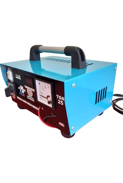 Tuğra Profesyonel Akü Şarj Cihazı 12-24 V 25 Amper Tuğra Profesyonel Akü Şarj Cihazı 12-24 V 25 Amper