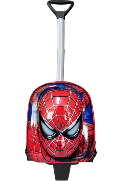 Master Pack Spiderman Anaokulu Çekçekli Sırt Çantası Master Pack Spiderman Anaokulu Çekçekli Sırt Çantası