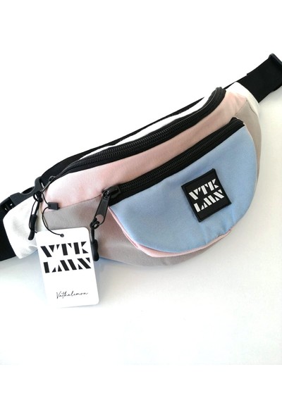 Vatkalimon Mavi Renkli Omuz ve Bel Çantası