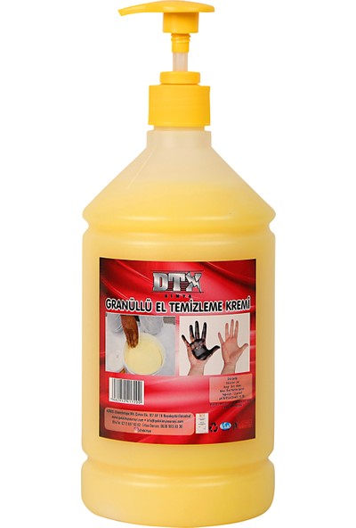 Dtx Kimya Talaşlı El Temizleme Sabunu 1 kg