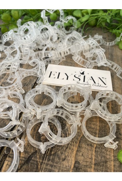 Elysian Domates Klipsi 50 Adet Salatalık Bitki Bağlama Sarmaşık Klipsleri Elysian Domates Klipsi 50 Adet Salatalık Bitki Bağlama Sarmaşık Klipsleri