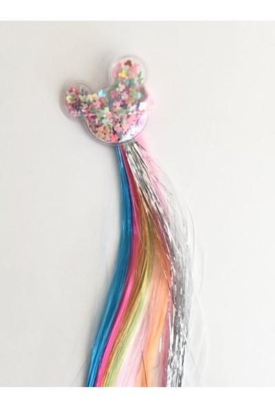 Açıkmeşe Kız Çocuk Renkli Çıtçıt Saç