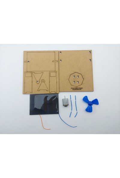 Fenset Ahşap İskelet Güneş Panelli Pervane Fenset Ahşap İskelet Güneş Panelli Pervane