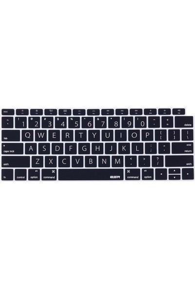 Esr Macbook Air 13 2018 Klavye Kaplama Koruma - Siyah