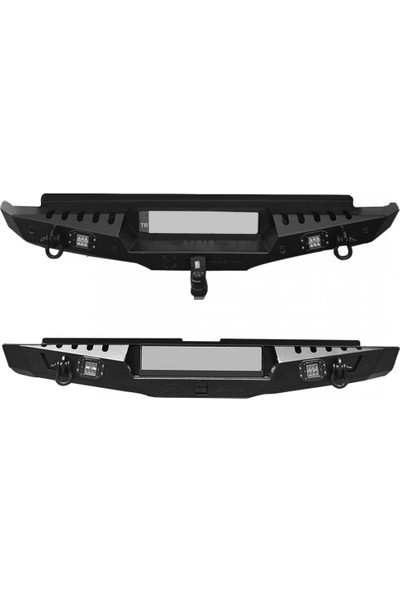 BoostZone Nissan Navara 2016 Sonrası Arka Demir Koruma - Rear Bumper Black BoostZone Nissan Navara 2016 Sonrası Arka Demir Koruma - Rear Bumper Black