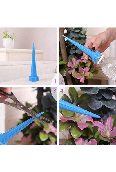 Sinerji Shop Çiçek Bitki Sulama Aparatı 4lü (0,5 ve 1,5 Lt Pet Şişelere Uygun) Sinerji Shop Çiçek Bitki Sulama Aparatı 4lü (0,5 ve 1,5 Lt Pet Şişelere Uygun)