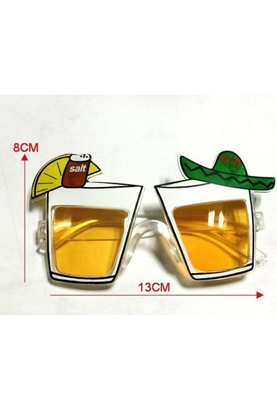 Sinerji Shop Meksika Şapkalı Tekila Parti Gözlüğü Gold Renk Sinerji Shop Meksika Şapkalı Tekila Parti Gözlüğü Gold Renk