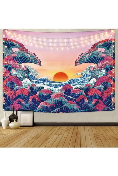 Hobimania Sevenstars Ocean Dalga Duvar Örtüsü 150X100 cm Duvar Dekorasyon Moda Hobimania Sevenstars Ocean Dalga Duvar Örtüsü 150X100 cm Duvar Dekorasyon Moda