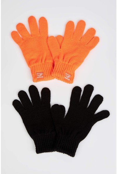 DeFacto Erkek Çocuk 2'li Triko Eldiven V1944A621WN