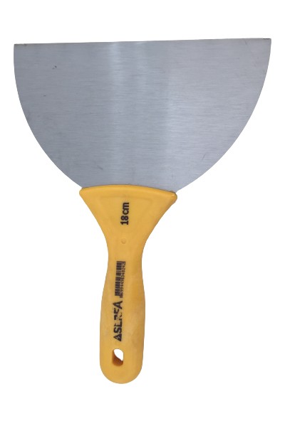 Serfa Tools Sarı Saplı Plastik Usta Spatula No:18 (3 Adet)