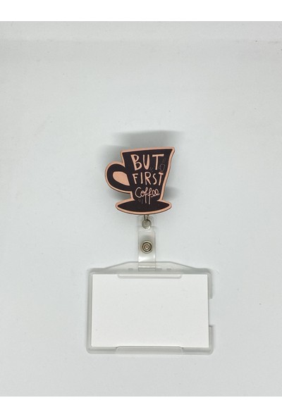 Yoyo But First Coffee Temalı Yoyo Kartlık