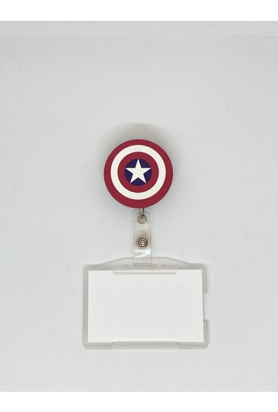 Yoyo Kaptan Amerika Temalı Yoyo Kartlık