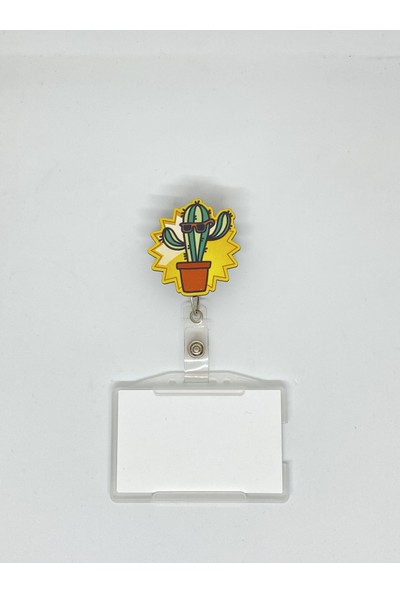 Yoyo Kaktüs Temalı Yoyo Kartlık