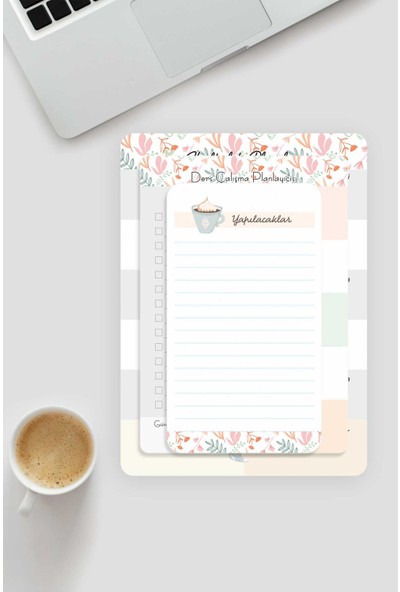 Hediyeburda Haftalık Ders Çalışma Planlayıcısı 3'lü