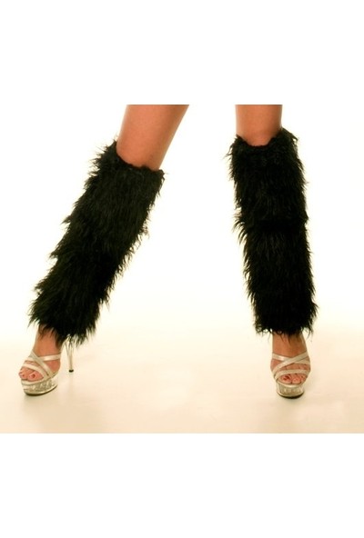 La Blinque Peluş Tozluk Siyah