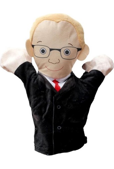 Kelebek Oyuncak Meslekler El Kuklası - Memur Kelebek Oyuncak Meslekler El Kuklası - Memur